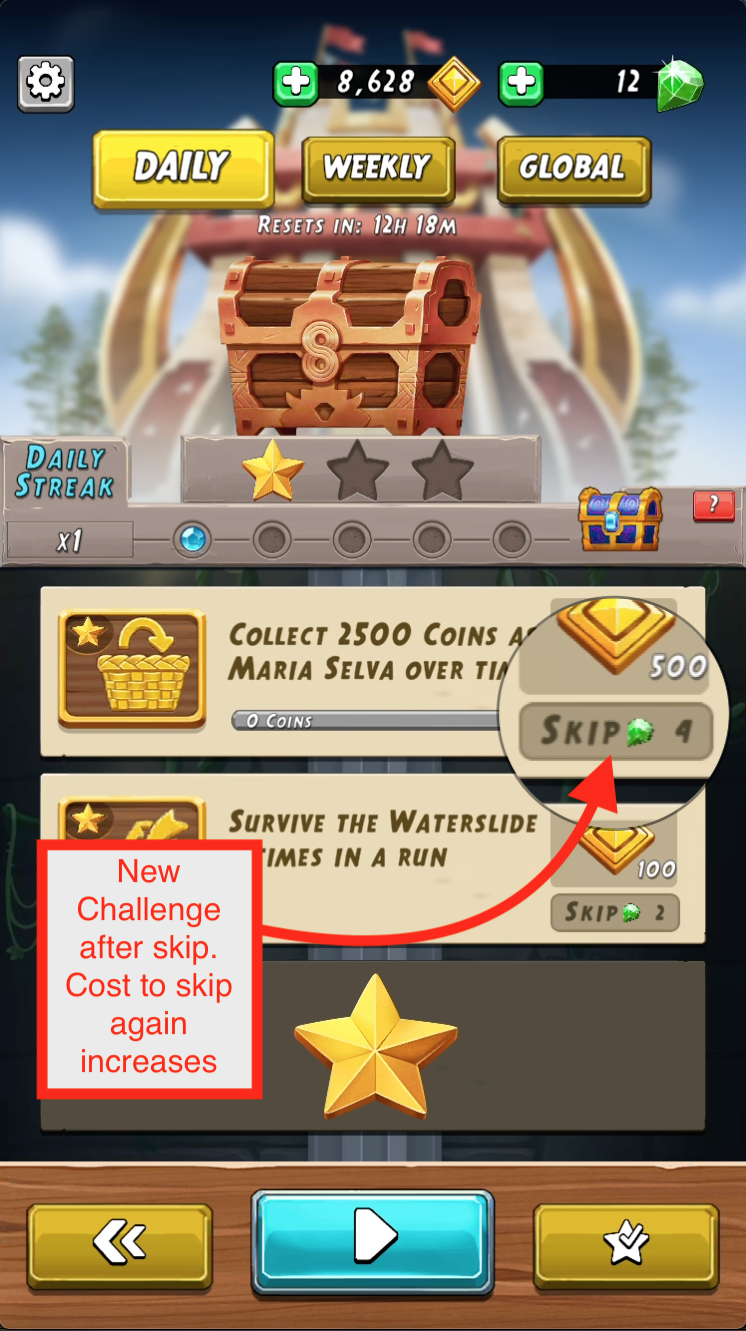 Challenges menu v1.81+ – Temple Run 2 (2013)