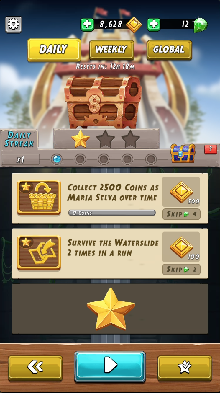 Challenges menu v1.81+ – Temple Run 2 (2013)